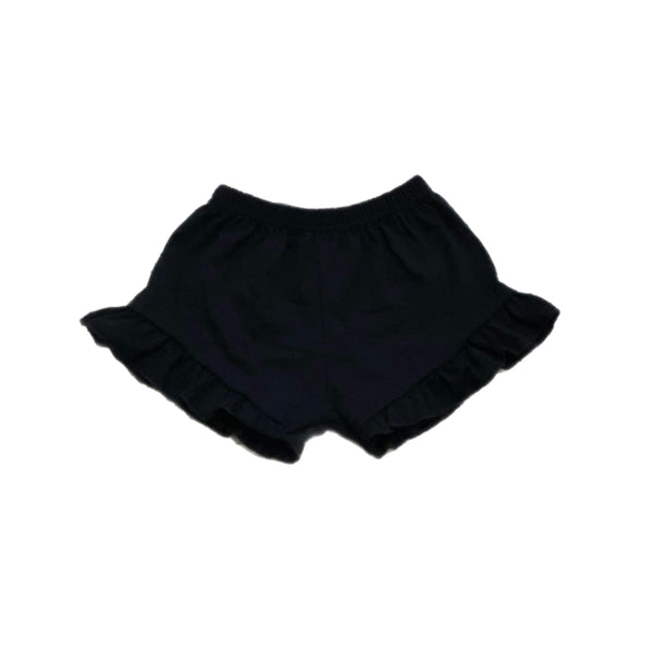 Black ruffle shorts (shorts only) – Leopardbaby Boutique